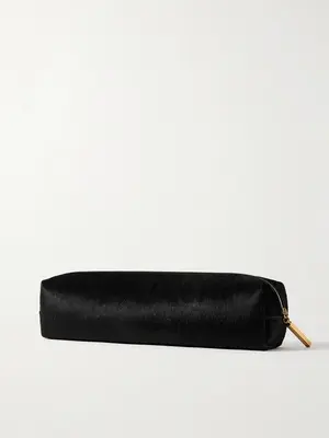 Khaite Kye Calf Hair Clutch - Black
