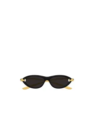 Bottega Veneta Knot Cat-eye Sunglasses - Black