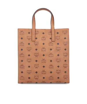 Mcm Aren Monogram Print Medium Tote Bag