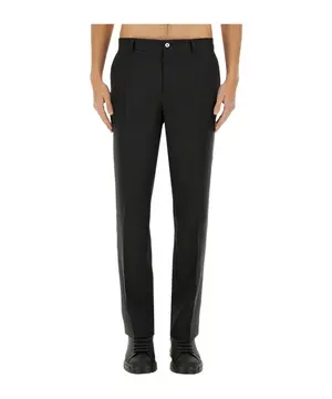 Dolce & Gabbana Tailored Pleated Trousers - Black