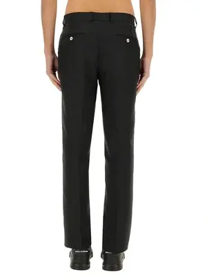 Dolce & Gabbana Tailored Pleated Trousers - Black
