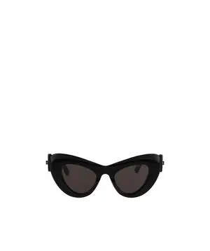 Balenciaga Cat Eye Frame Sunglasses - Black