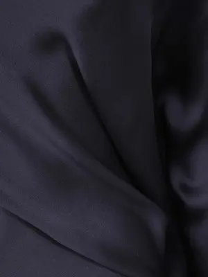 ANN DEMEULEMEESTER One-shoulder Long Sleeve Top - Black