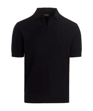 Loro Piana Basic Short-sleeved Polo Shirt