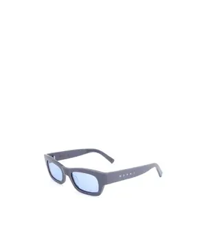 Marni Geometric Frame Sunglasses - Gray