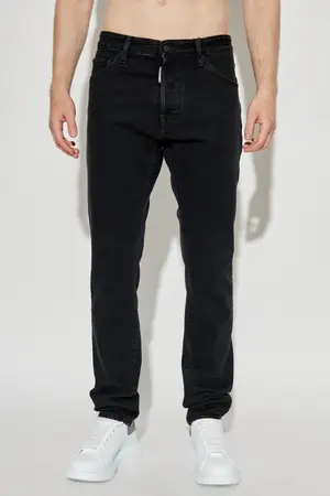 Dsquared2 Logo Patch Skinny Jeans