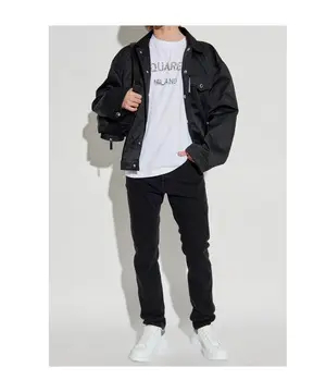 Dsquared2 Logo Patch Skinny Jeans