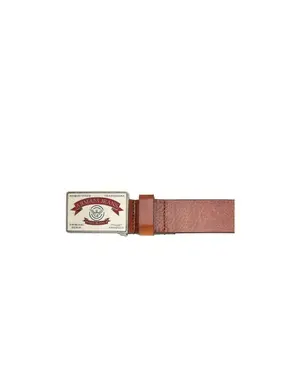 Emporio Armani Logo Belt - Brown