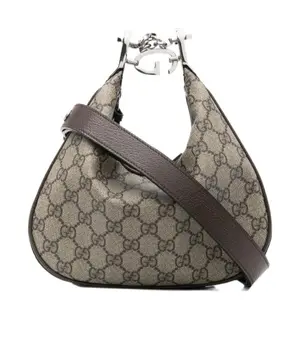Gucci Gg Supreme Interchangeable Strap Shoulder Bag