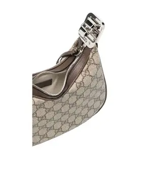 Gucci Gg Supreme Interchangeable Strap Shoulder Bag