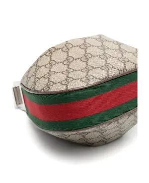 Gucci Gg Supreme Interchangeable Strap Shoulder Bag