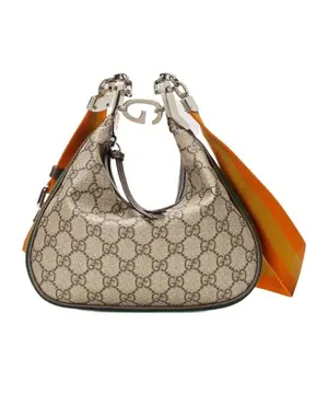 Gucci Gg Supreme Interchangeable Strap Shoulder Bag