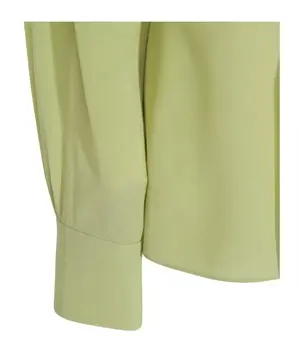 Gucci Neck Bow Crêpe De Chine Shirt - Nude