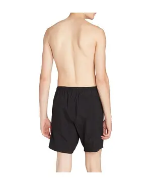 AMI Paris De Coeur Logo Embossed Swim Shorts