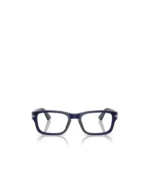 Persol Rectangle Frame Eyeglasses - Cobalto