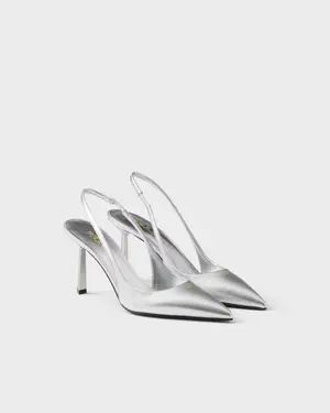 Prada Slingback Pointed High-heeled Pumps