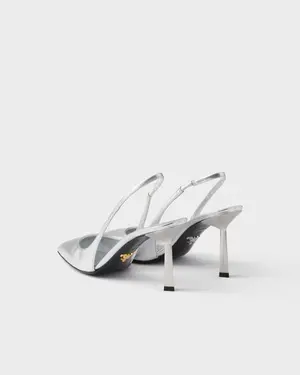 Prada Slingback Pointed High-heeled Pumps