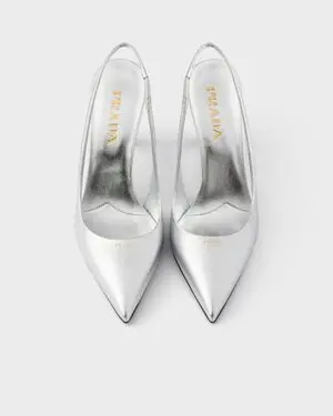 Prada Slingback Pointed High-heeled Pumps
