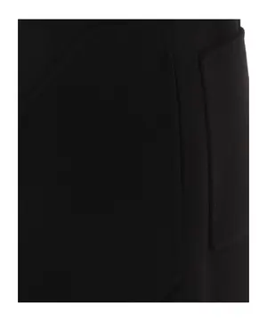 Max Mara Sleeveless Square Neck Mini Dress With Patch Pockets - Black