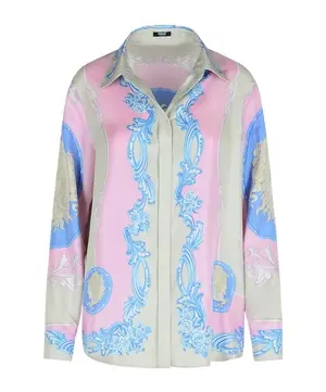 Versace Pattern-printed Long-sleeved Shirt