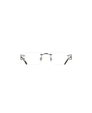 Cartier Rimless Rectangular Eyeglasses - White