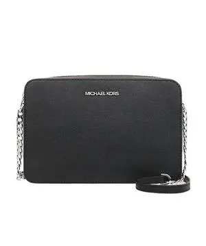 Michael Kors Jet Set Saffiano Leather Crossbody Bag