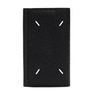MAISON MARGIELA Four-stitch Folding Keyring - Black