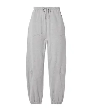 NILI LOTAN Dulce Jersey Track Pants - Grey