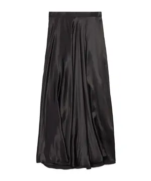 Balenciaga Asymmetric Midi Skirt