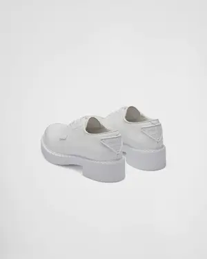 Prada Brushed Leather Derby Shoes