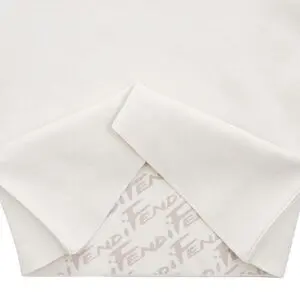 Fendi Viscose Jumper With Double-sided Design - White