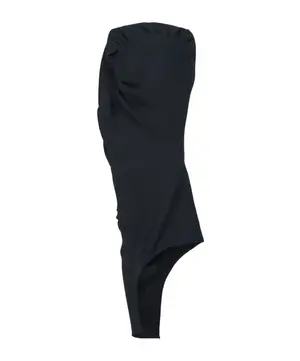 Issey Miyake Asymmetric Sleeveless Dress - Black