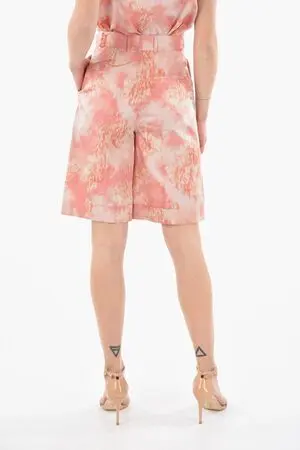 Dior Printed Pleated Shorts