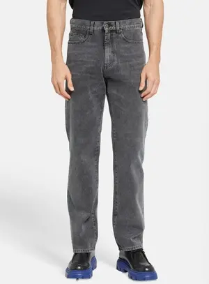 DARKPARK Straight Leg Jeans - Black