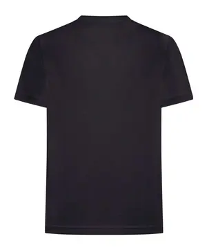 Burberry Logo Patch Crewneck T-shirt - Black