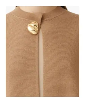 Fabiana Filippi Crew Neck Knitted Coat