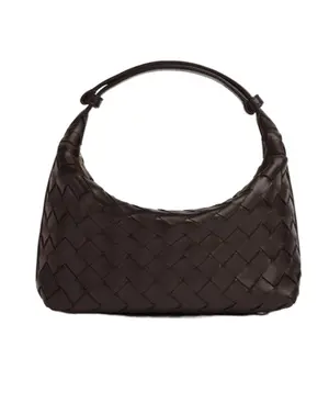 Bottega Veneta Wallace Zipped Shoulder Bag - Fudge