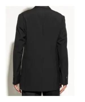 Dries Van Noten Single-breasted Tailored Blazer - Black
