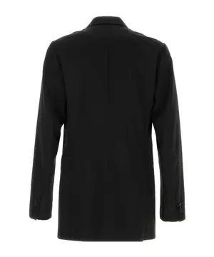 Dries Van Noten Single-breasted Tailored Blazer - Black