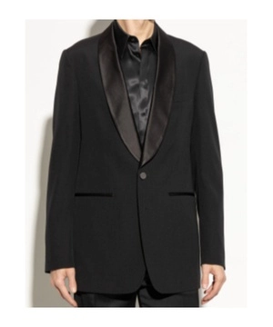 Dries Van Noten Single-breasted Tailored Blazer - Black