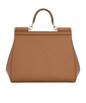 Dolce & Gabbana Sicily Large Tote Bag - Caramel