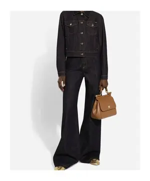 Dolce & Gabbana Sicily Large Tote Bag - Caramel