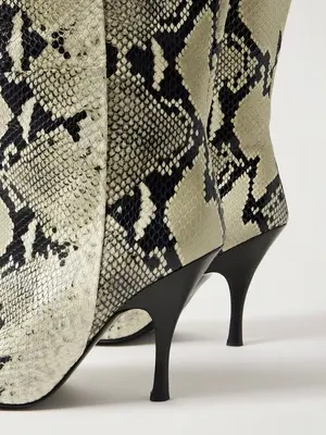 Khaite Over The Knee Boots - Serpentine