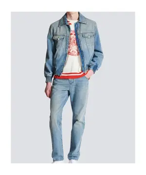 Balmain Cropped Denim Jacket