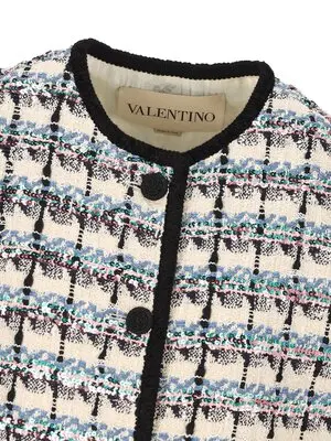 Valentino Garavani Button-up Tweed Gilet