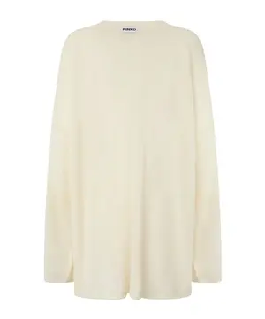Pinko Seam-detail Round Neck Sweater