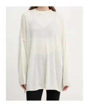Pinko Seam-detail Round Neck Sweater