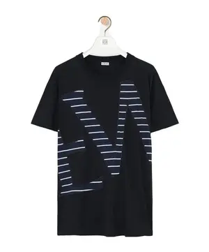 Loewe Striped-logo T-shirt