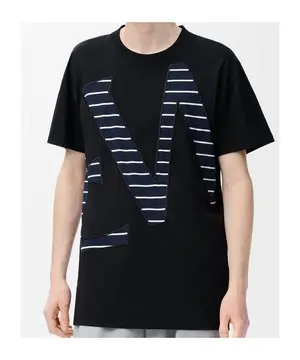 Loewe Striped-logo T-shirt
