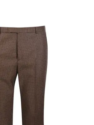Gucci Houndstooth Straight-leg Pants